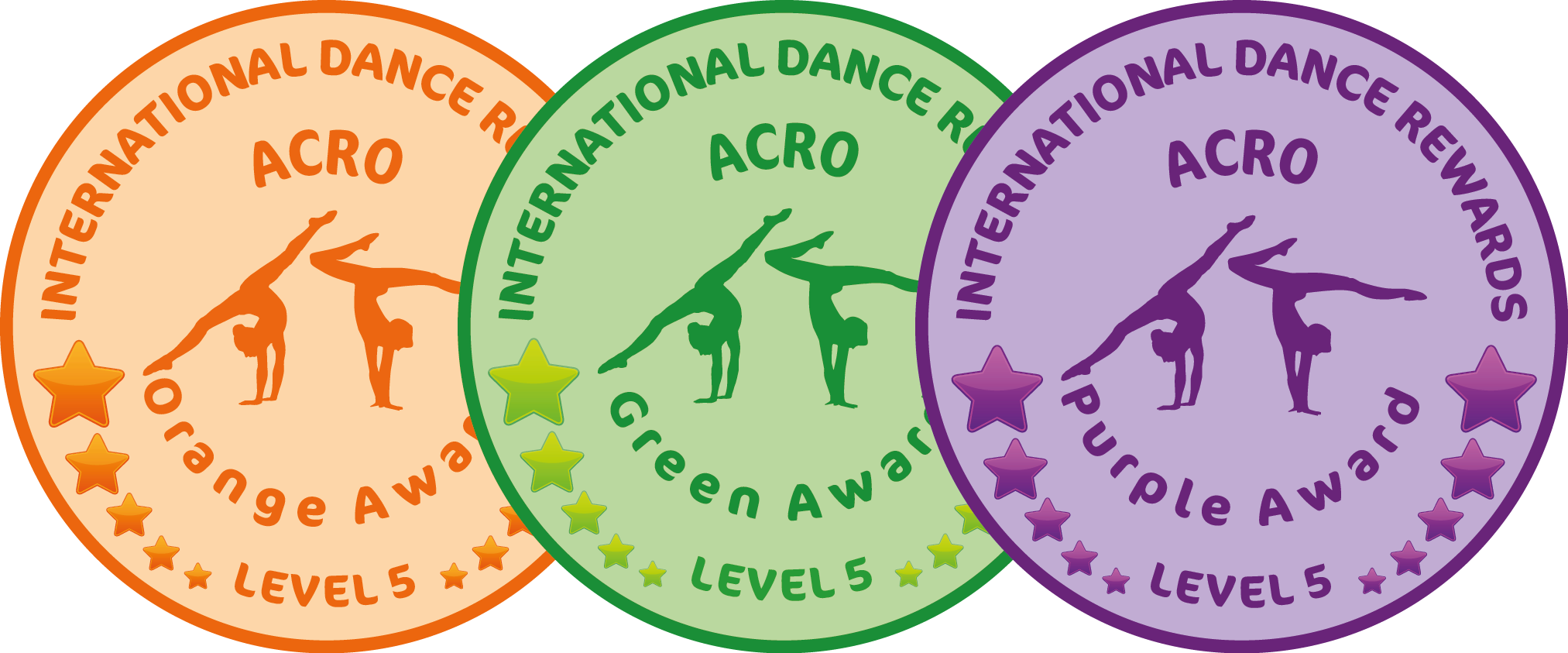 International Dance Rewards | Badges and Certificates