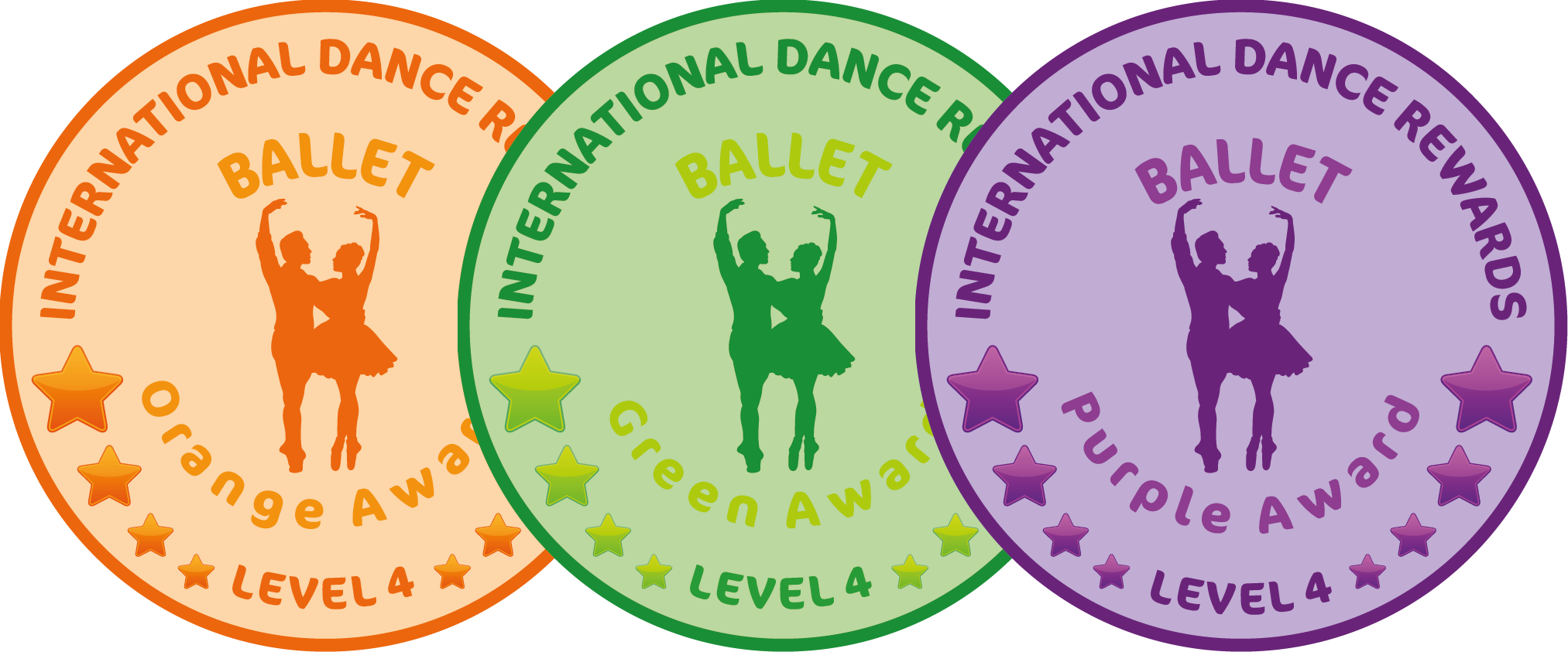 International Dance Rewards | Badges and Certificates