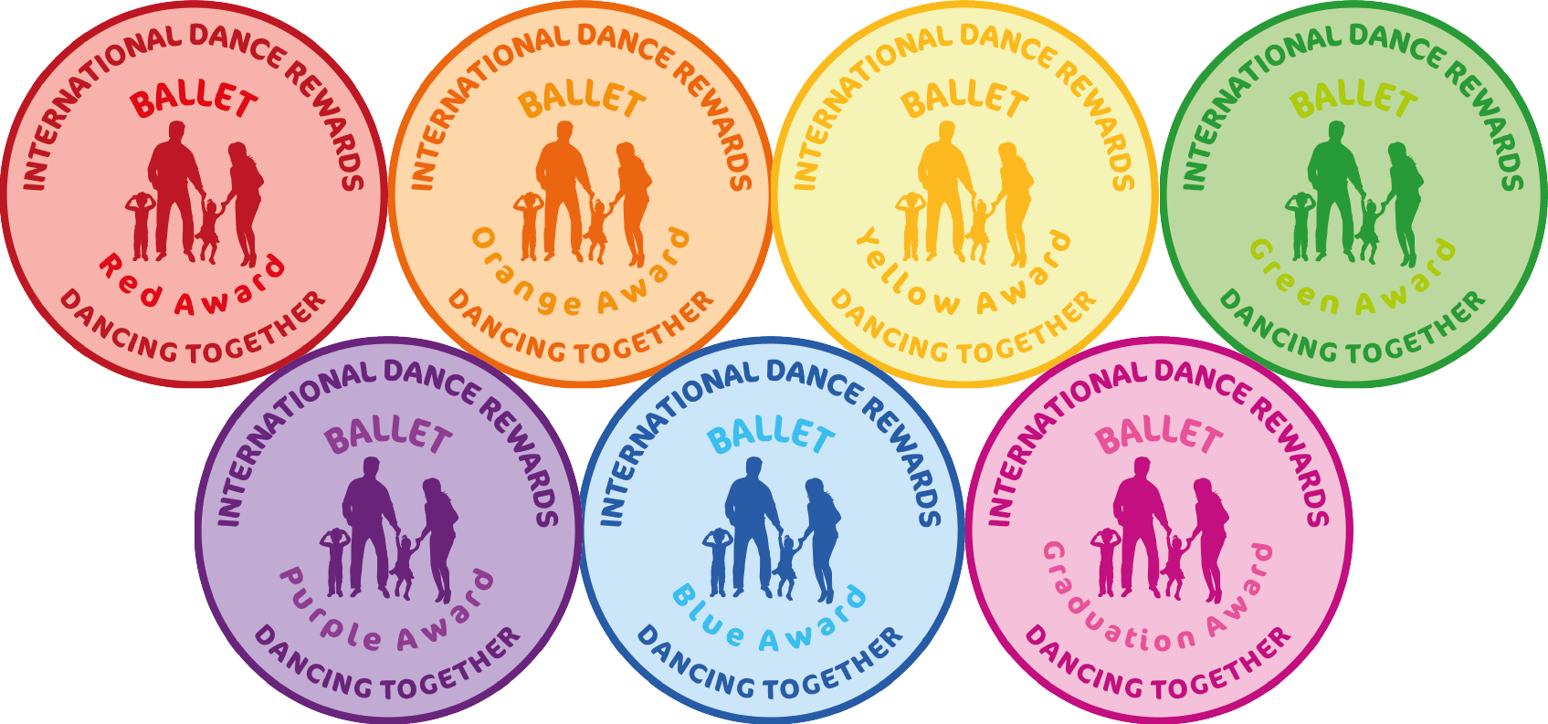International Dance Rewards | Badges and Certificates