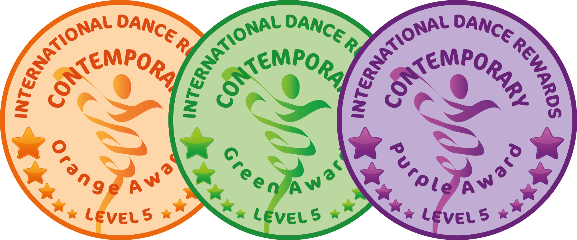 International Dance Rewards | Badges and Certificates