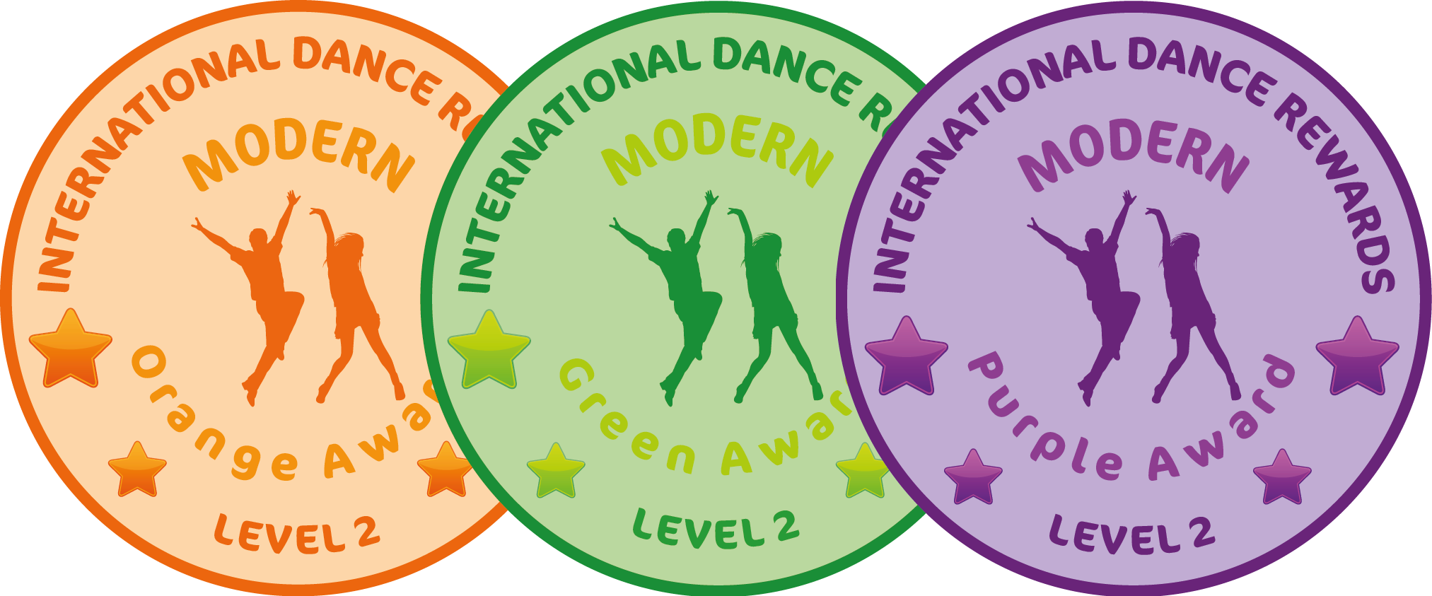 International Dance Rewards | Dance Badges & Certificates
