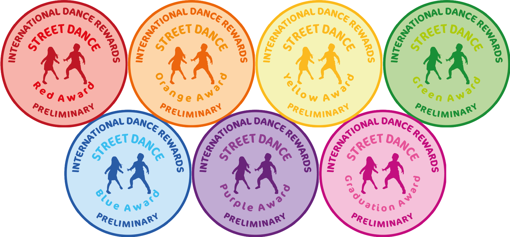 International Dance Rewards | Badges and Certificates