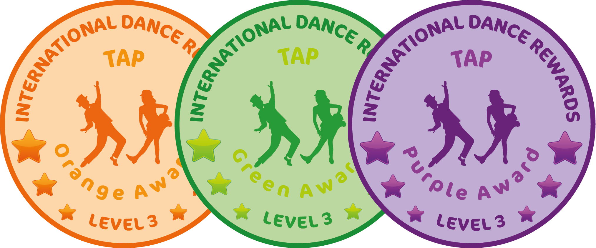 International Dance Rewards | Dance Badges & Certificates