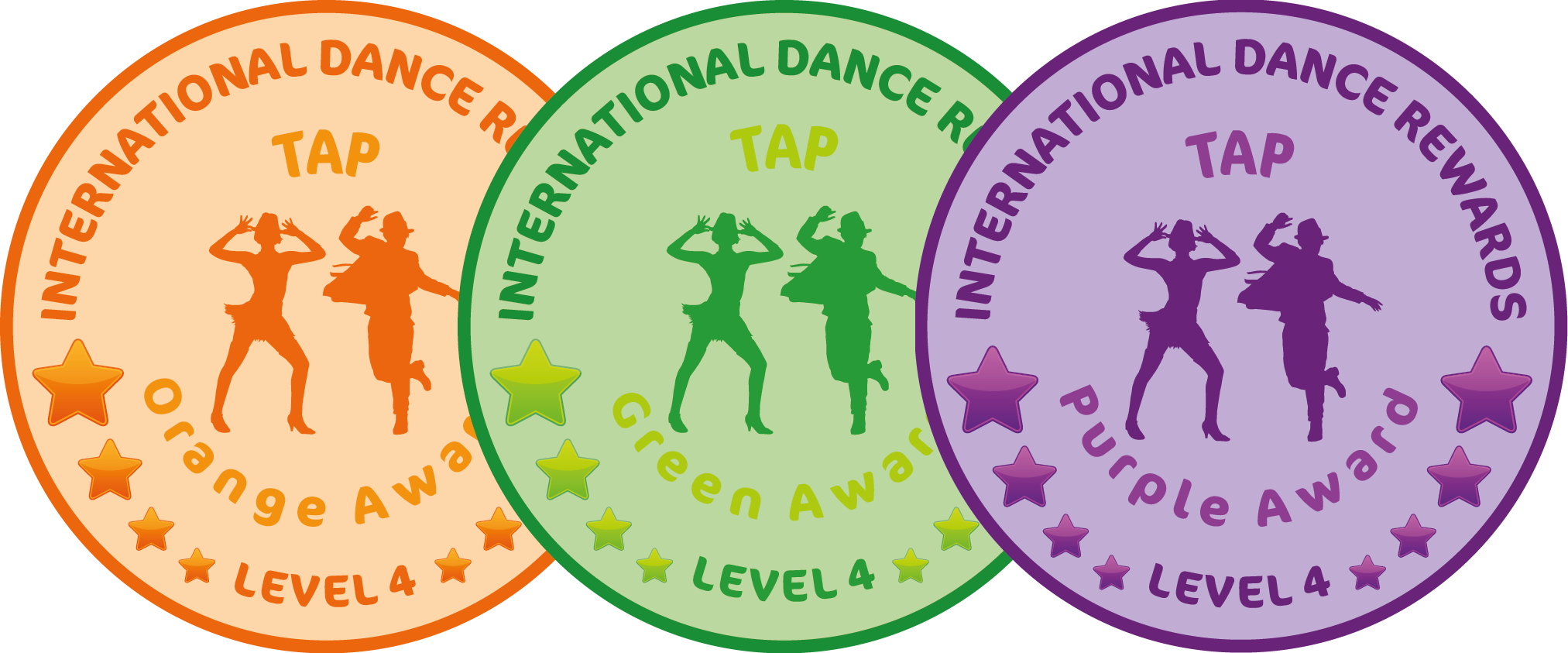 International Dance Rewards | Dance Badges & Certificates