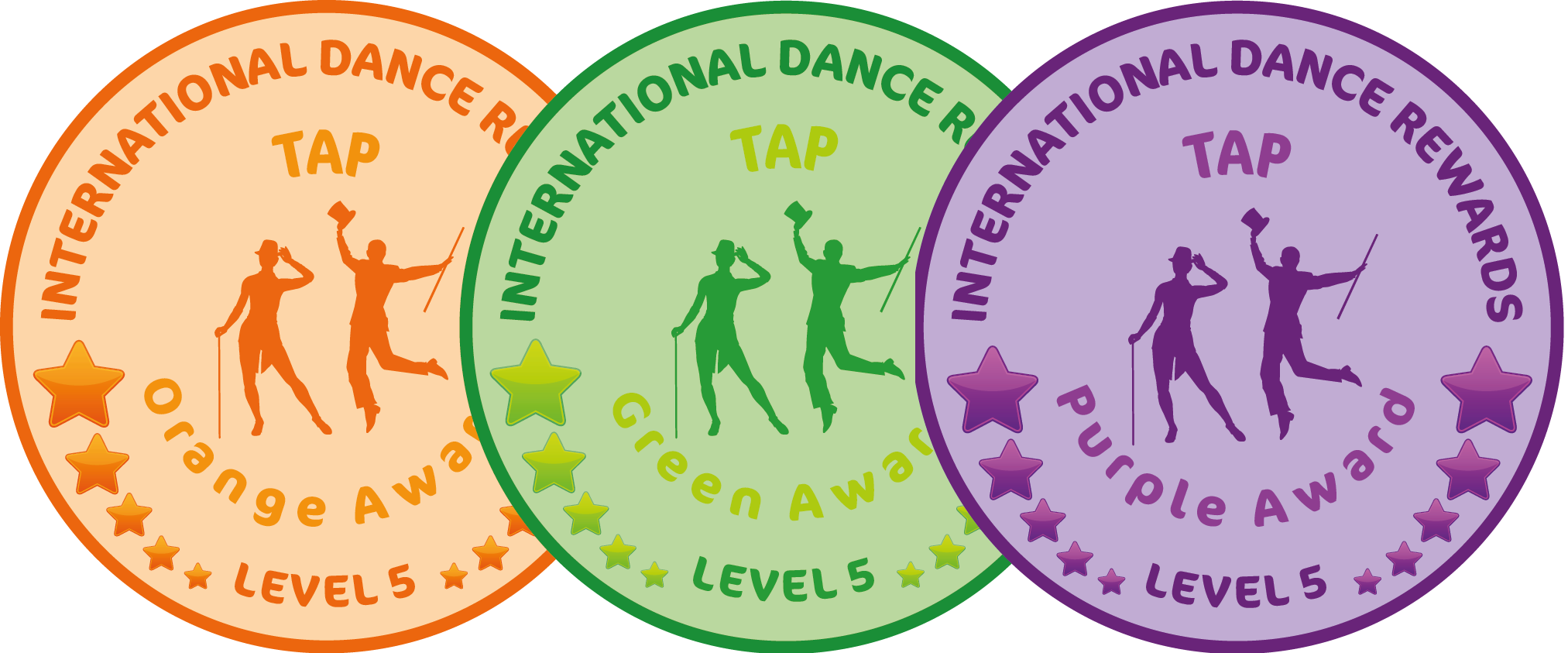 International Dance Rewards | Dance Badges & Certificates