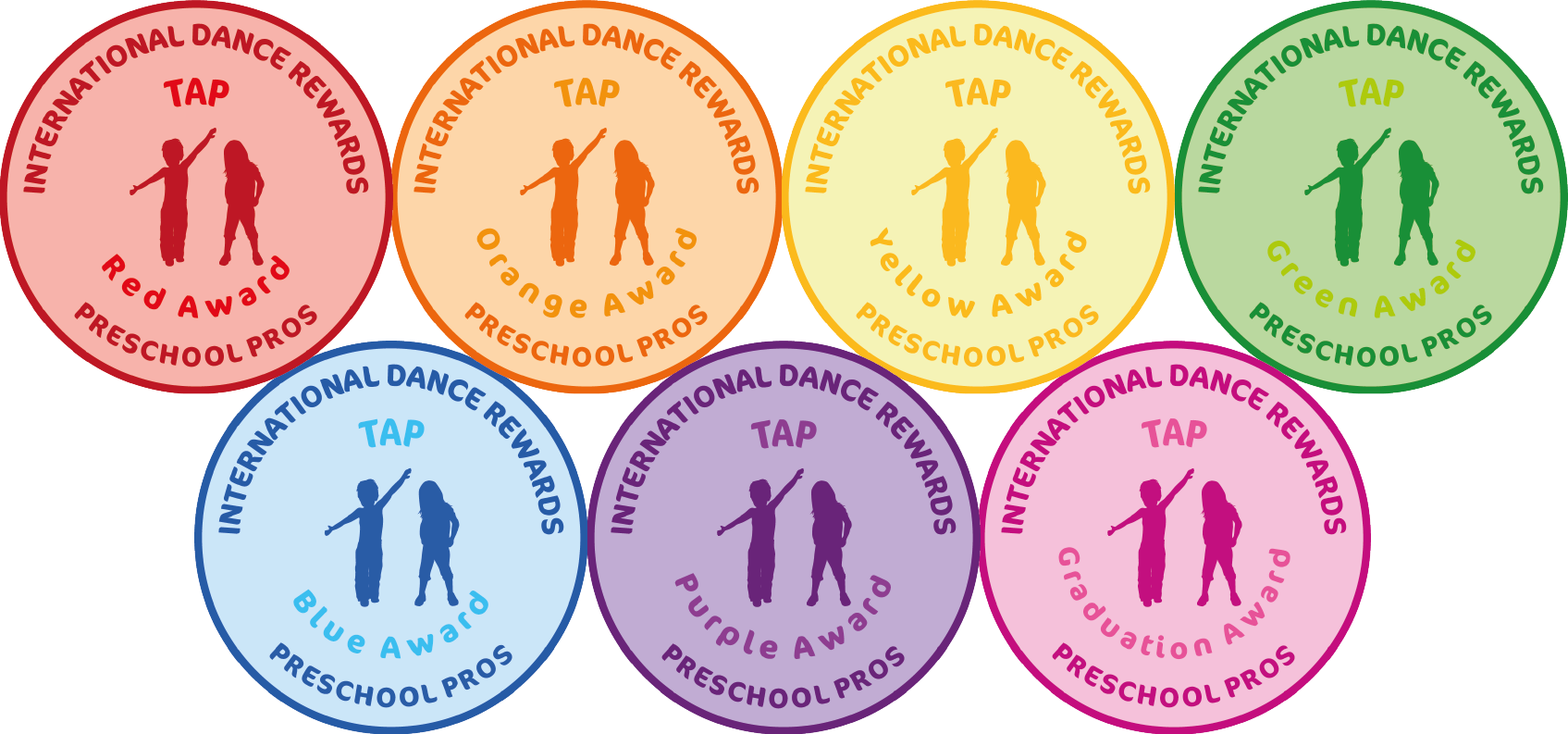 International Dance Rewards | Badges and Certificates